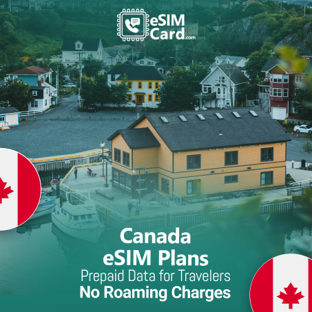 Buy Prepaid eSIM Canada - Unlimited Data for Travel