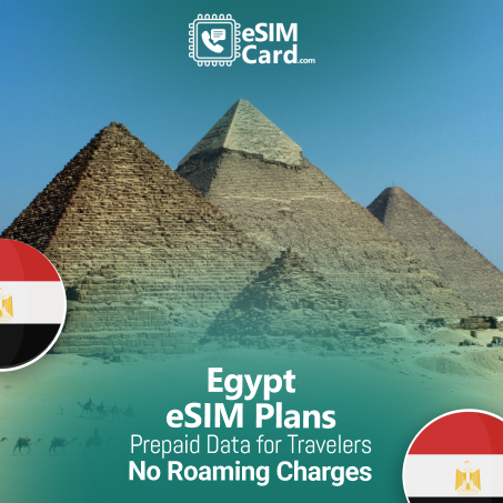 Buy Prepaid eSIM Egypt - Unlimited Data for Travel