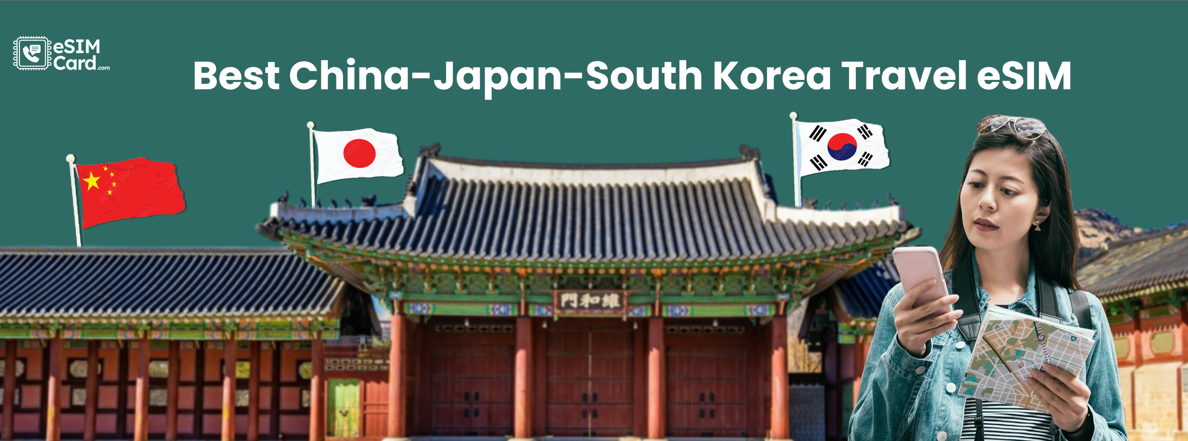 Best China-Japan-South Korea Travel eSIM