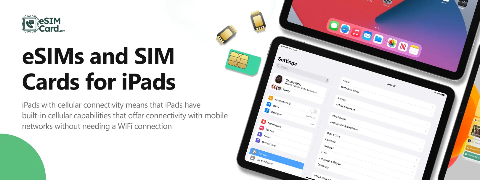 eSIMs and SIM Cards for iPads: What You Should Know